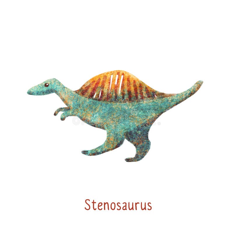 Dinosaur Stenosaurus Stock Illustrations – 7 Dinosaur Stenosaurus Stock ...
