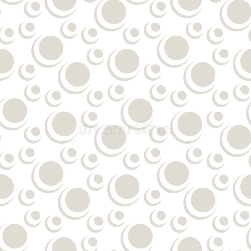 Cute Geometric Bubbles Graphic Print Vector Pattern Stock Vector ...