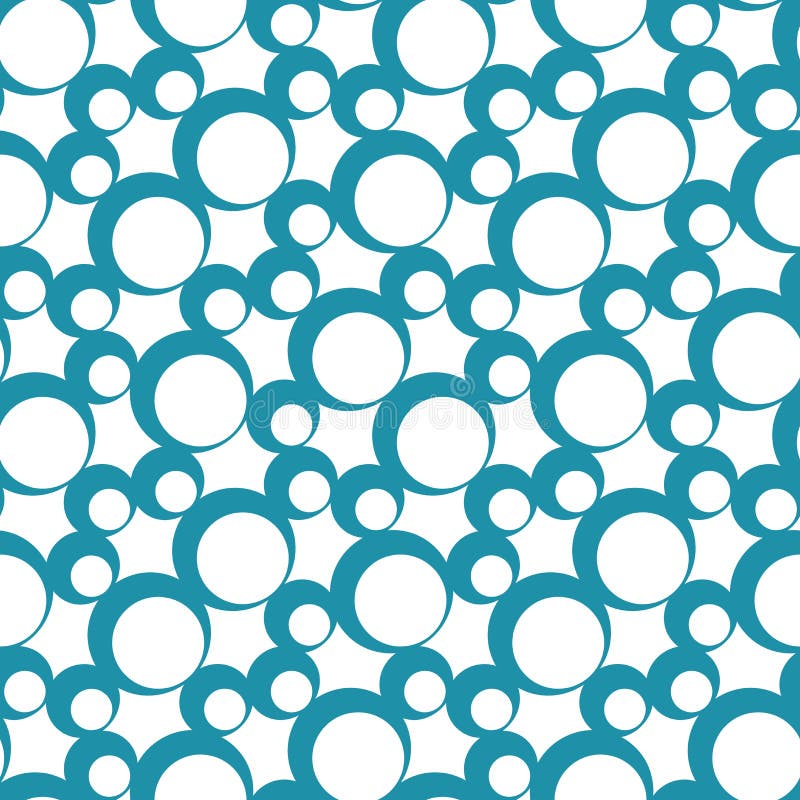Cute Geometric Bubbles Graphic Print Vector Pattern Stock Vector ...
