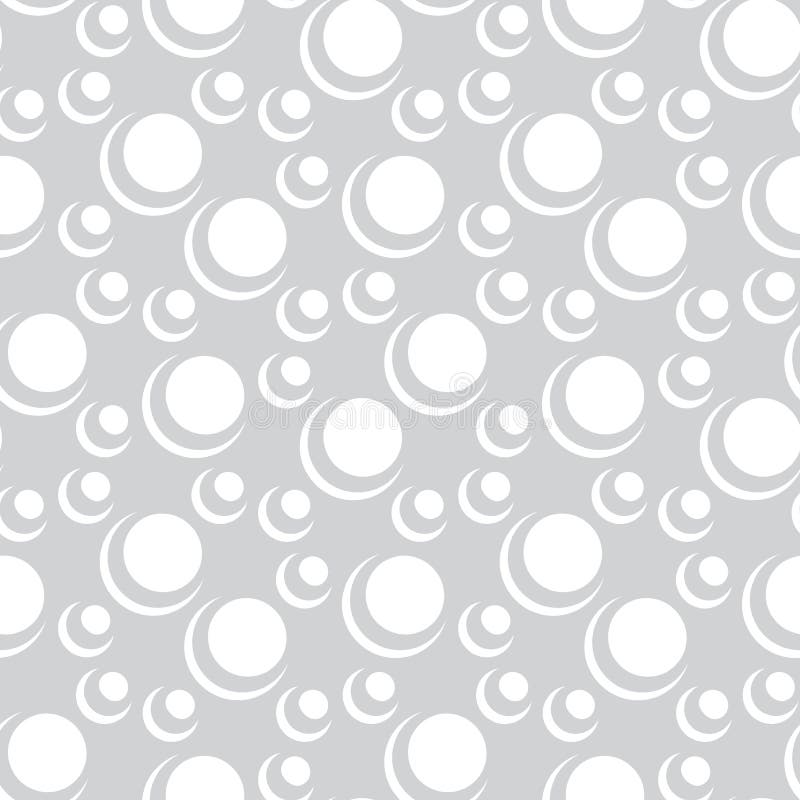 Cute Geometric Bubbles Graphic Print Vector Pattern Stock Vector ...