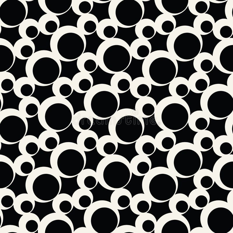 Cute Geometric Bubbles Graphic Print Vector Pattern Stock Vector ...