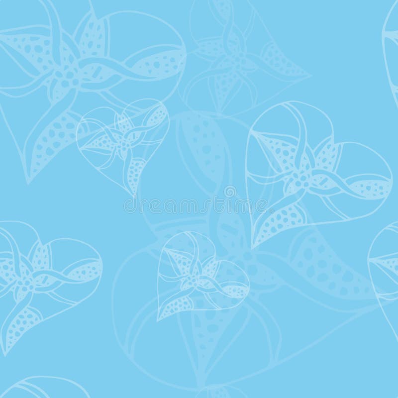 Cute Geometric Seamless Pattern with Fabric Texture Effect in Faded ...