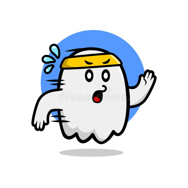 Running Ghost Stock Illustrations – 459 Running Ghost Stock ...
