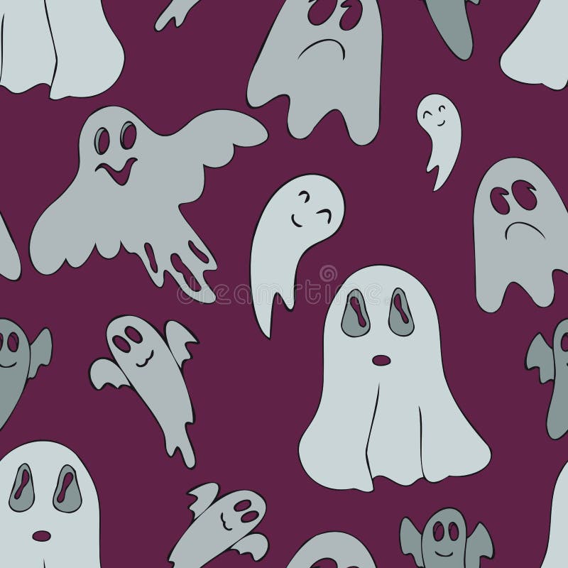 Cute Color Ghosts Stock Illustrations – 710 Cute Color Ghosts Stock ...