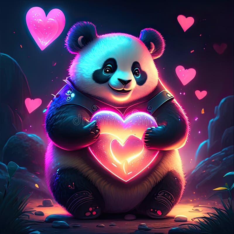 Panda Hugging Stock Illustrations 265 Panda Hugging Stock