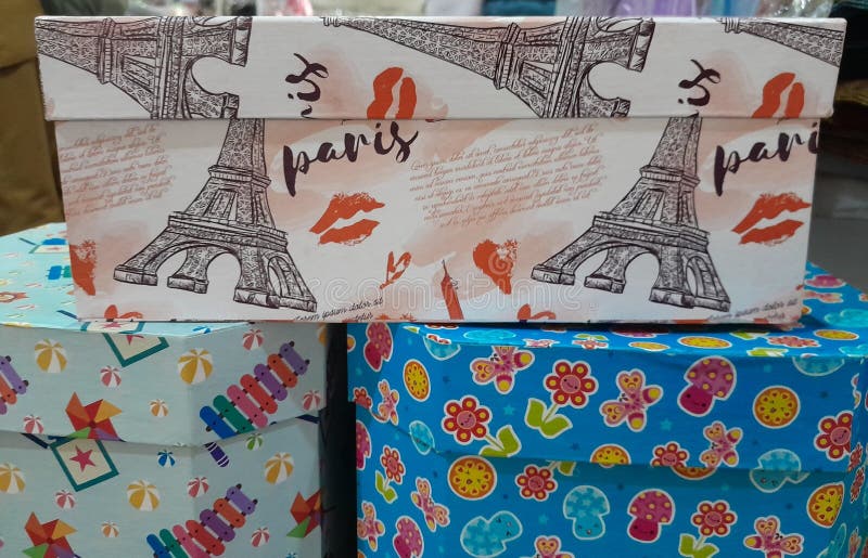 Cute Gift Boxes Homemade DIY Stock Image - Image of homemade, cute ...