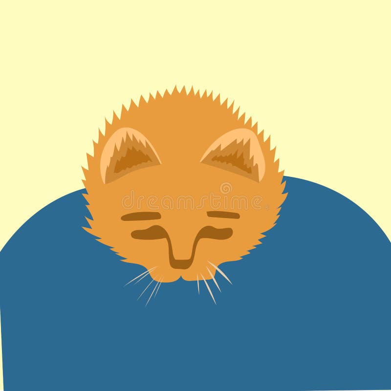 Ginger Sad Cat Stock Illustrations – 160 Ginger Sad Cat Stock ...