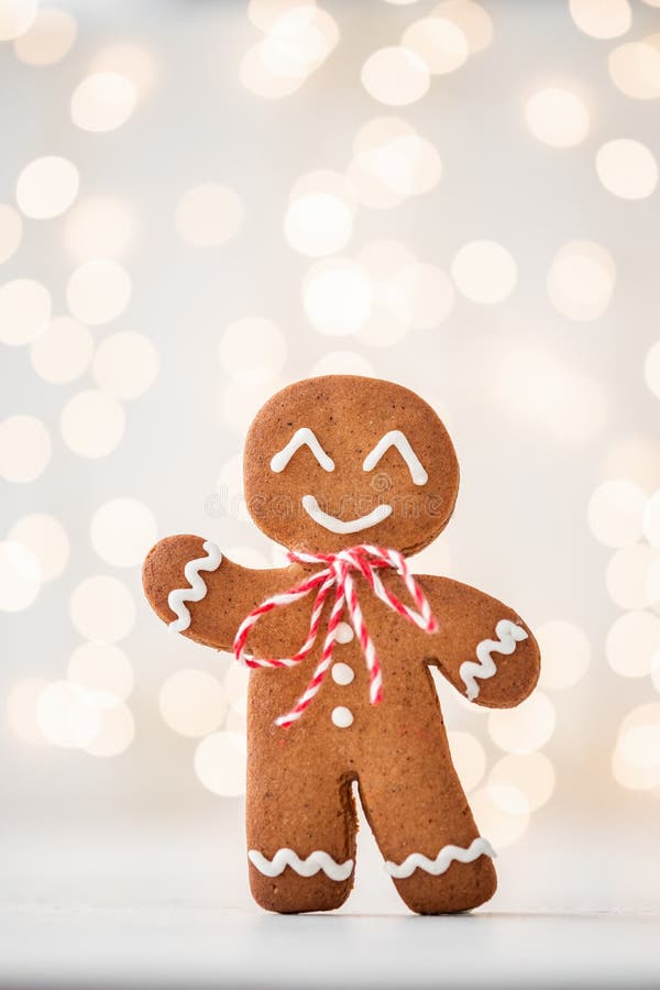 Cute Gingerbread man stock photo. Image of christmas - 232362676