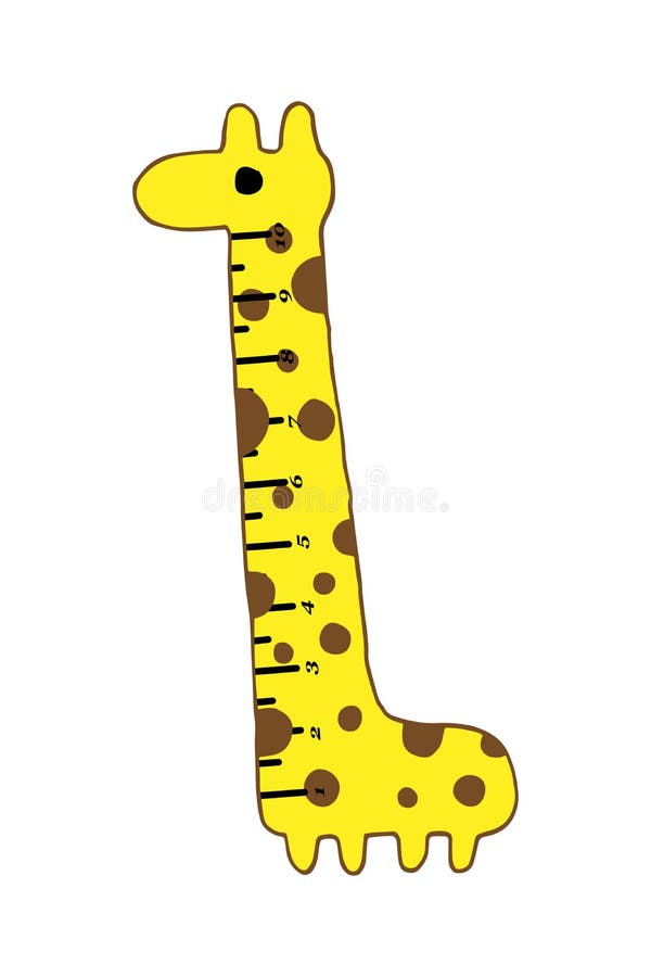 Cartoon doodle ruler stock vector. Illustration of instrument - 113864129