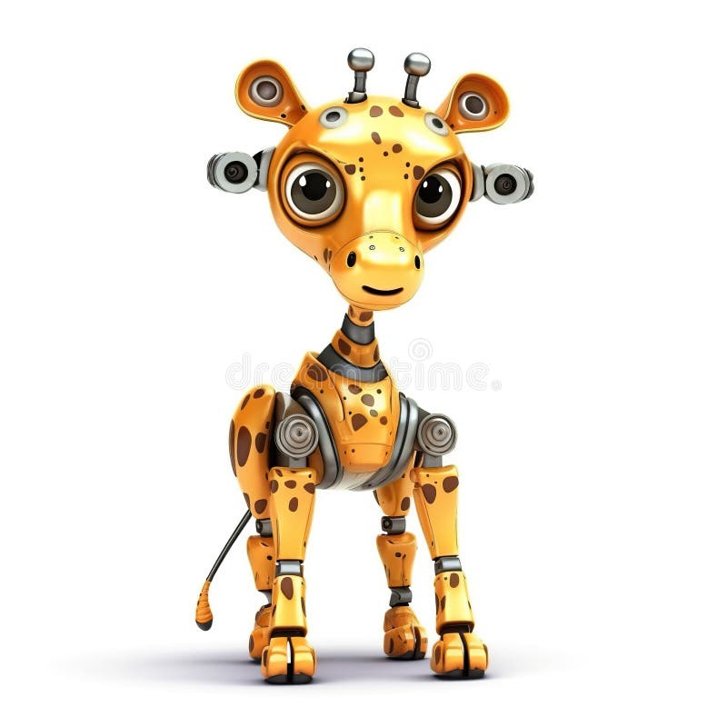 Giraffe Robot Stock Illustrations – 536 Giraffe Robot Stock ...