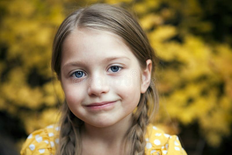 Cute girl stock image. Image of person, child, outdoors - 17862555