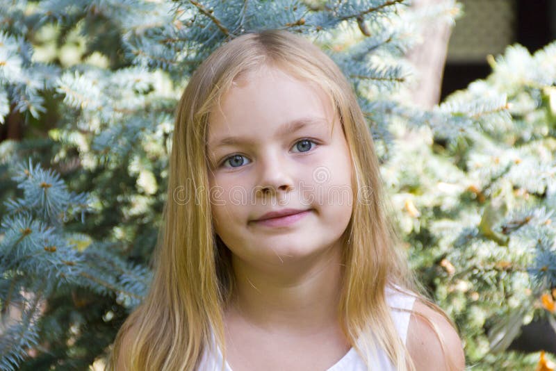 Cute girl stock image. Image of white, smiling, preschooler - 38150177