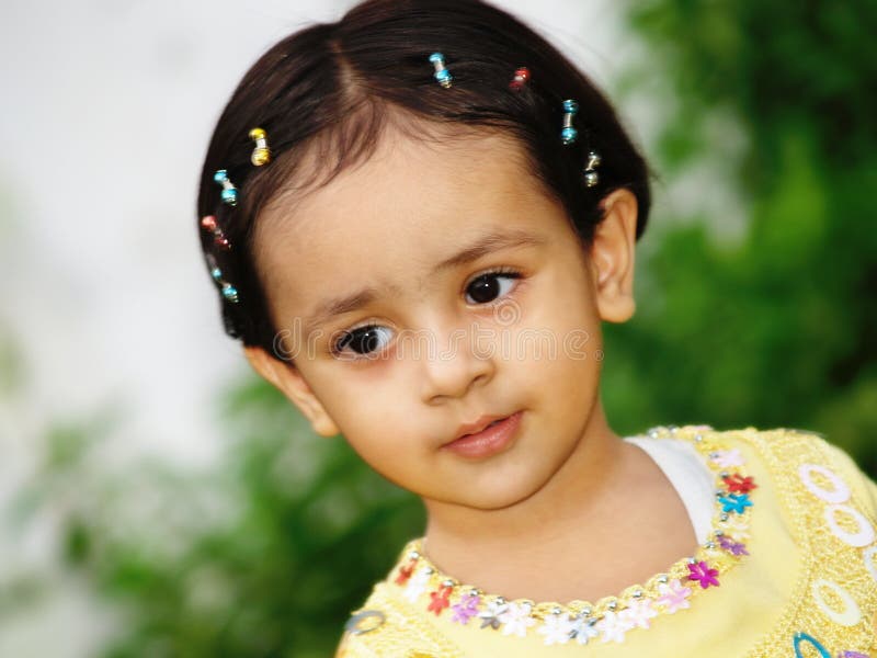 Cute Girl stock image. Image of thinking, thought, think - 4441399