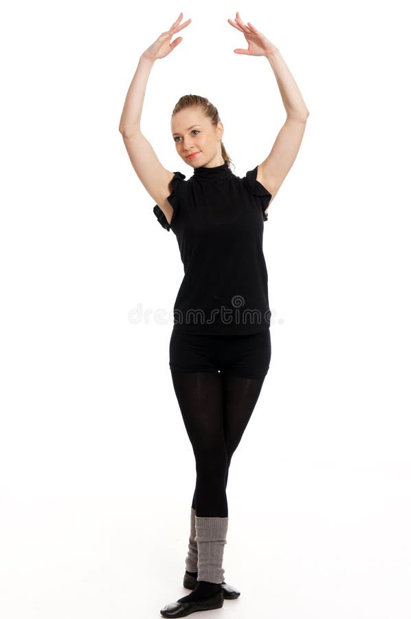 Cute girl dancing stock image. Image of lifestyle, friendly - 21789365