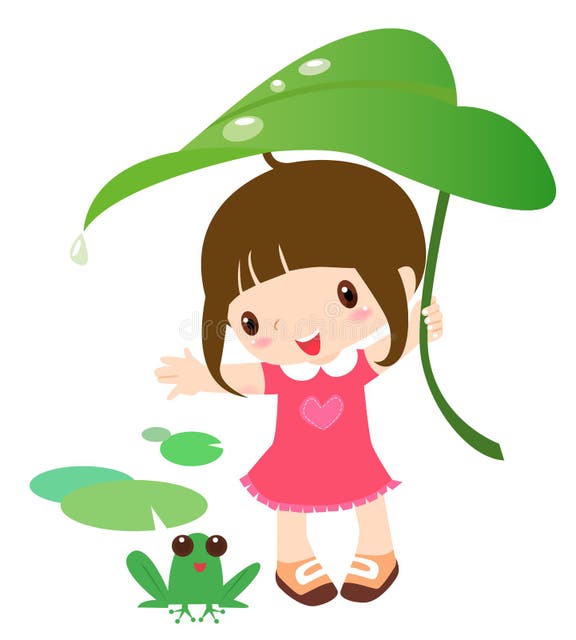 Frog Rain Cartoon Stock Illustrations – 1,214 Frog Rain Cartoon Stock ...