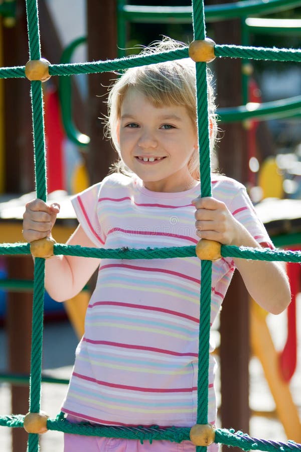 Cute girl having fun. stock image. Image of girl, children - 22453541