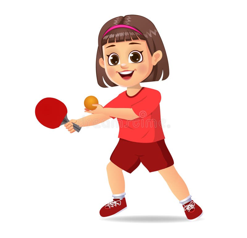 Boy Playing Table Tennis Park Stock Illustrations – 189 Boy Playing ...