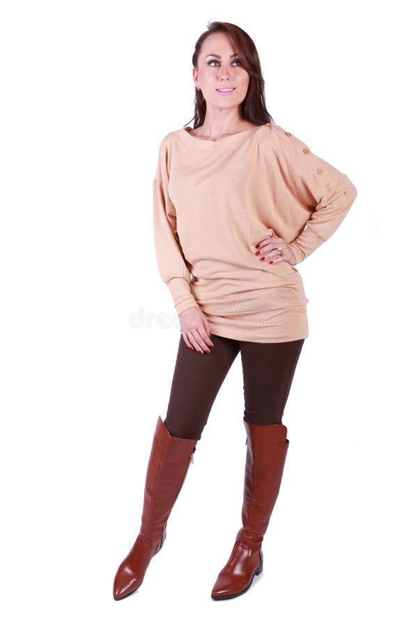 Cute Girl Pose Standing Smile Stock Photo - Image of diet, bunch: 106780458