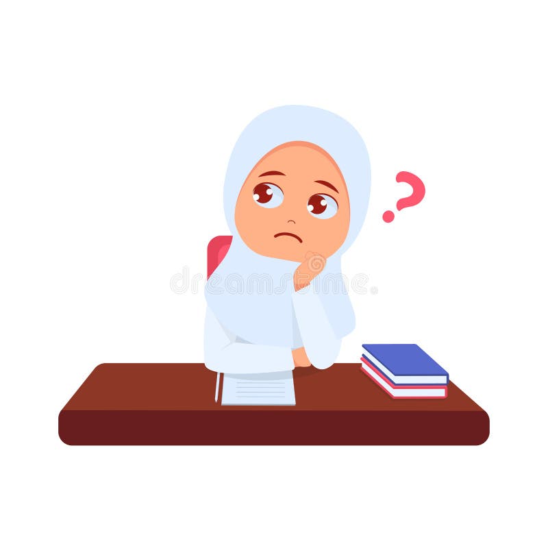Student Muslimah Stock Illustrations – 63 Student Muslimah Stock ...