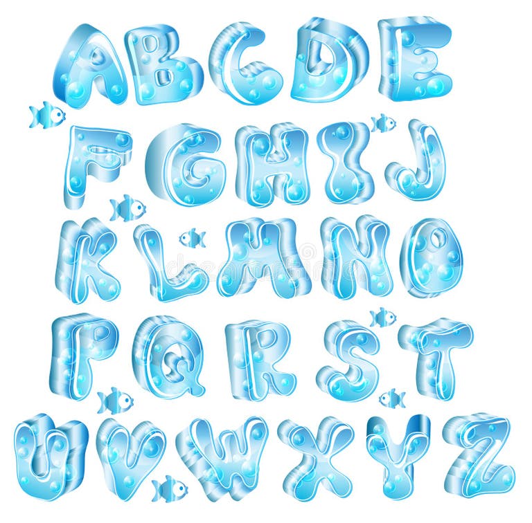 Cute Glossy Blue Alphabet Stock Illustrations – 589 Cute Glossy Blue ...