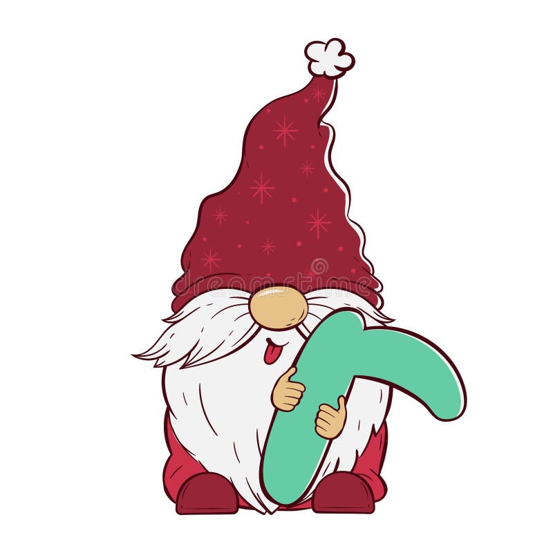 Gnome Holding A Cup Of Hot Chocolate With Marshmallow Whipped Cream And