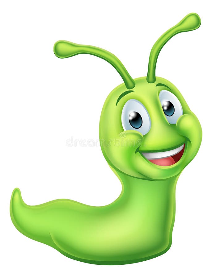 Cartoon Slug Character stock vector. Illustration of animal - 160714096