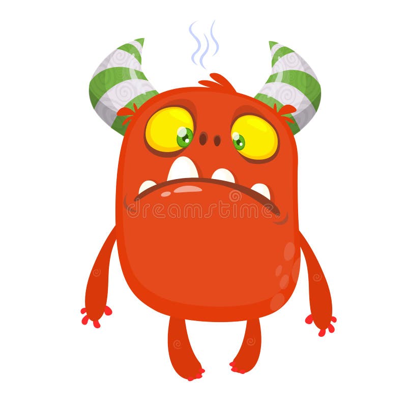 Grumpy Troll Clipart