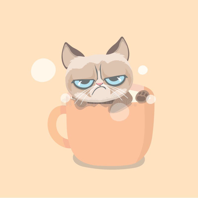 Grumpy Coffee Stock Illustrations – 661 Grumpy Coffee Stock ...