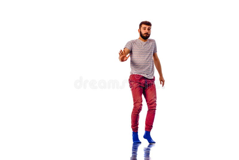 Cute guy doing breakdance stock photo. Image of cool - 152359256