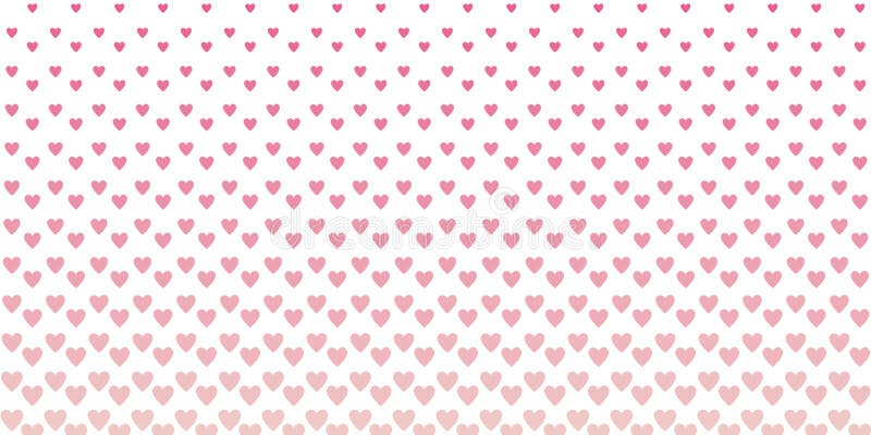 Cute Halftone Heart Background, Vector Icon Wallpaper Stock Vector ...