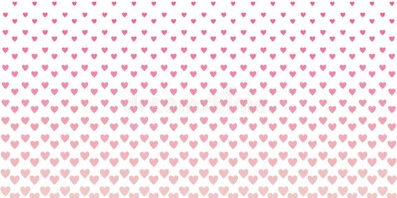 Cute Halftone Heart Background, Vector Icon Wallpaper Stock Vector ...