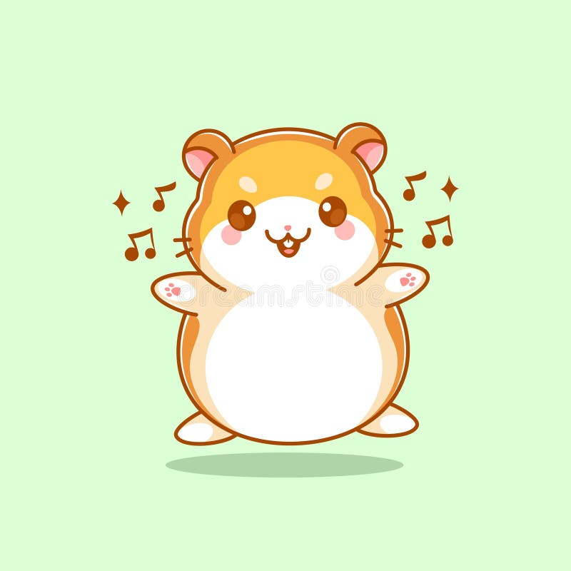 Cute Cartoon Hamster Logo Stock Illustrations – 977 Cute Cartoon ...