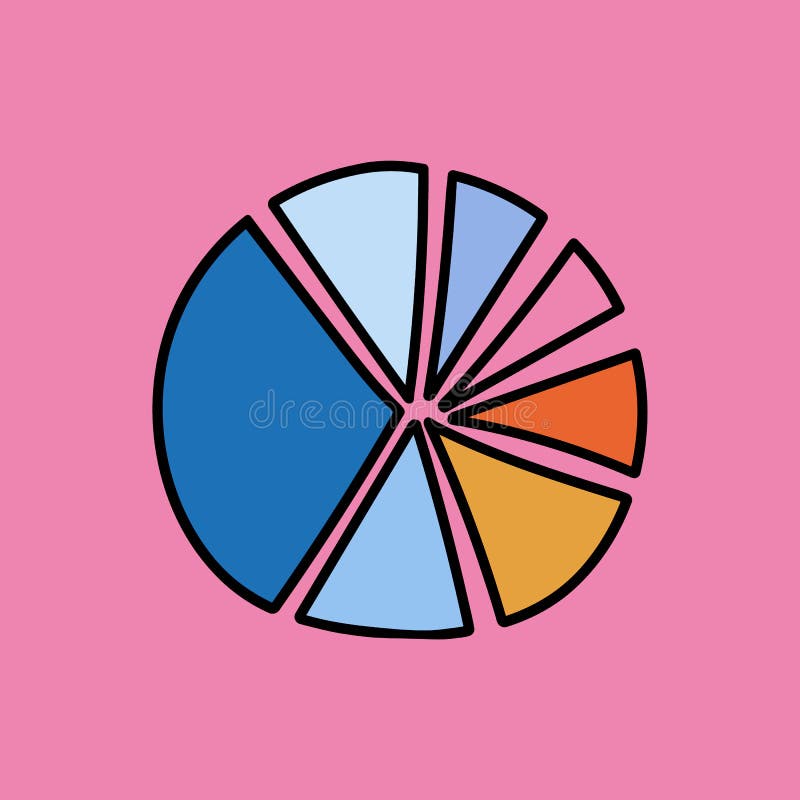 Cute Hand Drawn Clipart of Chart, Graph, Diagram. Infographic Business ...