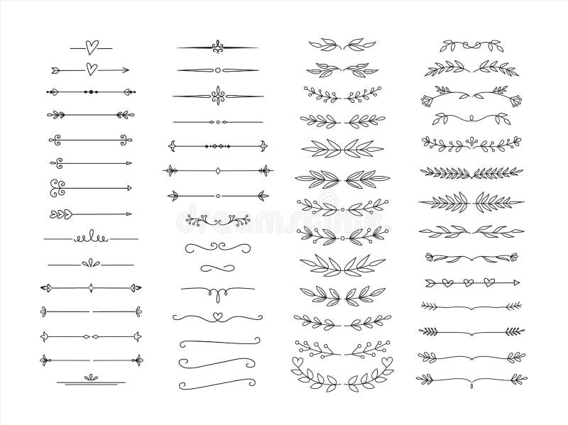 Flower Dividers Stock Illustrations – 4,390 Flower Dividers Stock ...