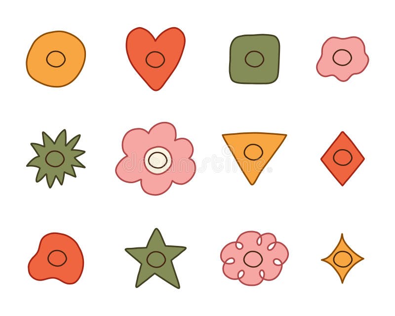 Cute Hand Drawn Set of Empty Checkbox for Check and Cross Mark. Diary ...