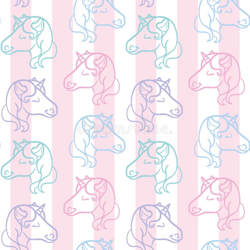 Unicorn Stripe Stock Illustrations 305 Unicorn Stripe Stock