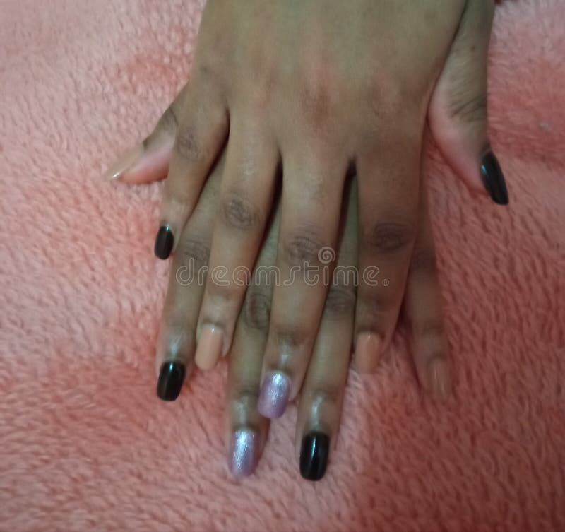 Cute hands nice nails stock image. Image of cute, nails - 253522251