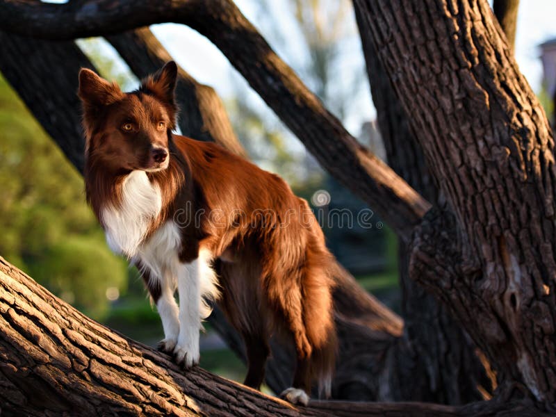Cute Happy Dog Makes a Funny Pose Stock Image - Image of fashion, humor ...