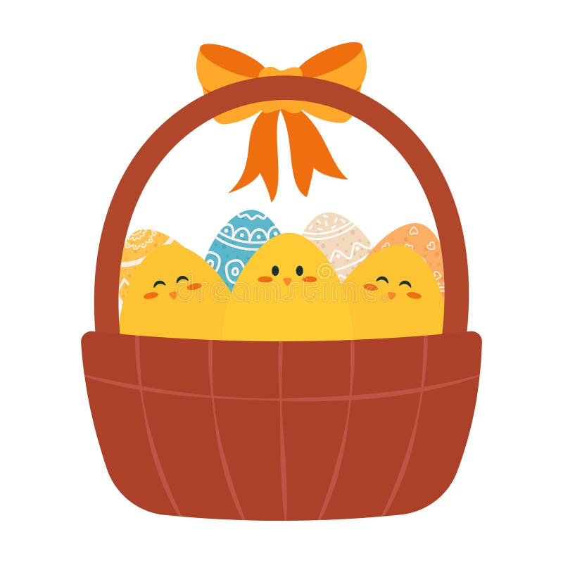Cute Happy Easter Illustrations Collection Stock Illustrations – 1,077 Cute Happy Easter ...