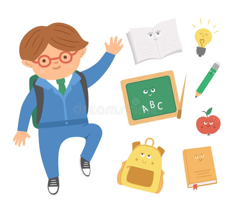 Classroom Objects Clip Art