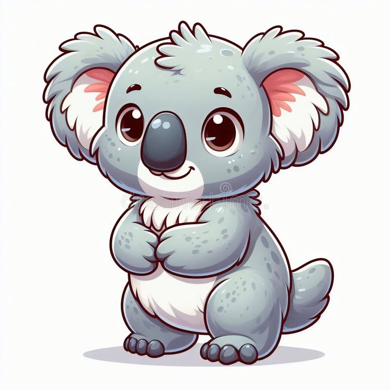 Cartoon koala stock illustration. Illustration of movies - 327084153