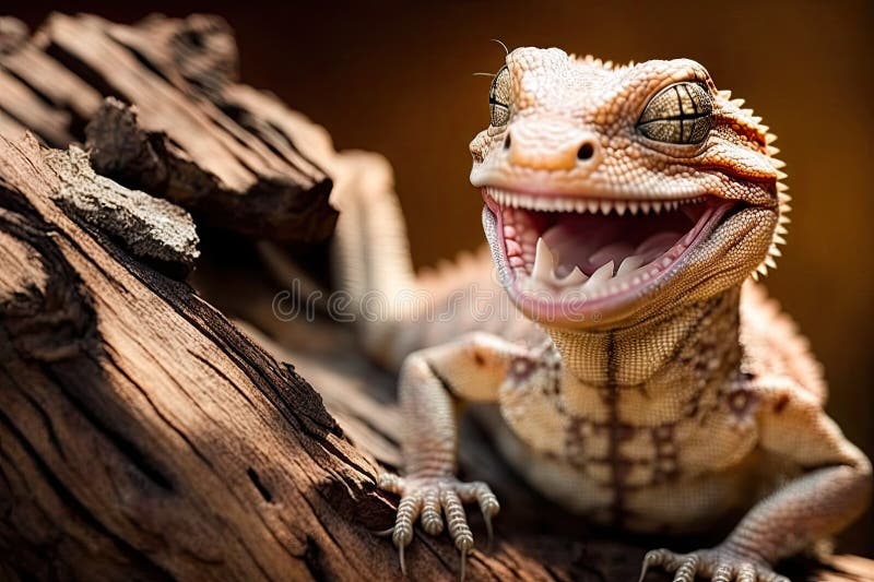 A cute happy lizard stock illustration. Illustration of flower - 279438759