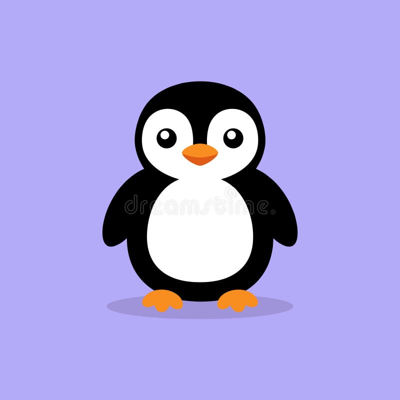 Cute Happy Bird Penguin Cartoon Vector Stock Illustrations – 13,502 ...