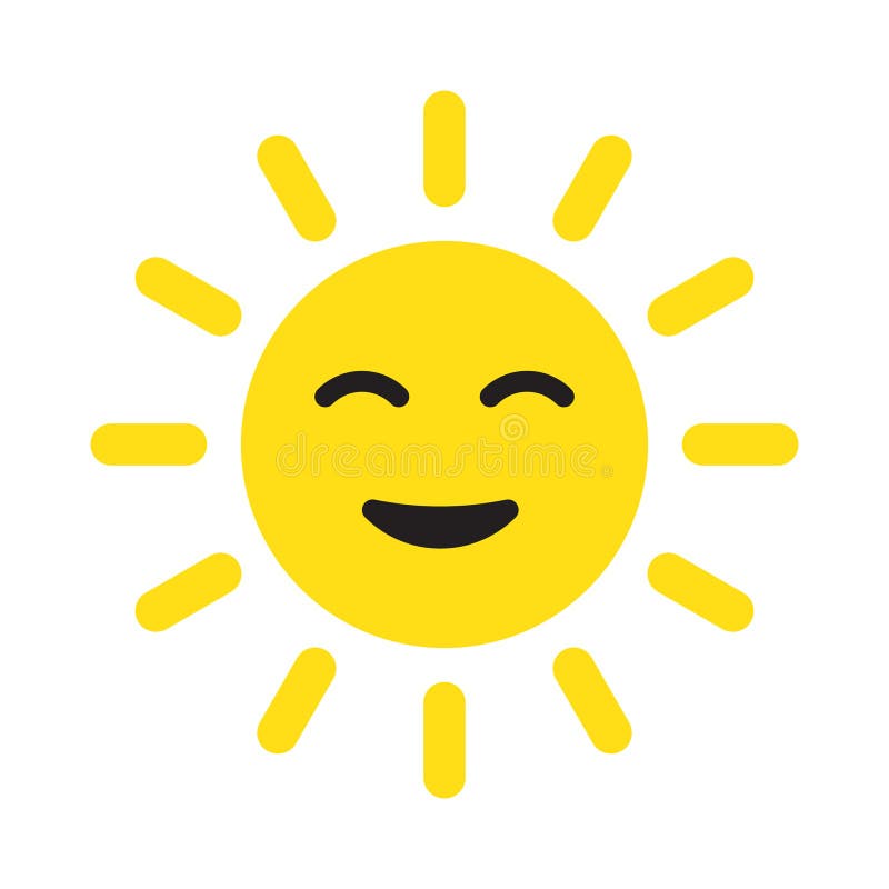 Smiling Sun Stock Illustrations – 27,708 Smiling Sun Stock ...