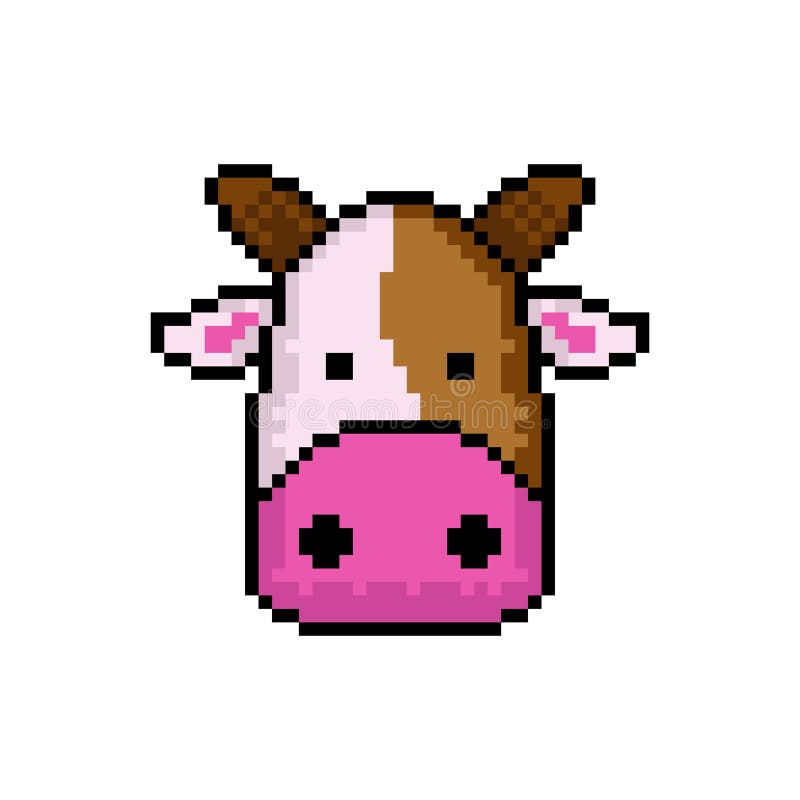 Pixel Cow Stock Illustrations – 929 Pixel Cow Stock Illustrations ...
