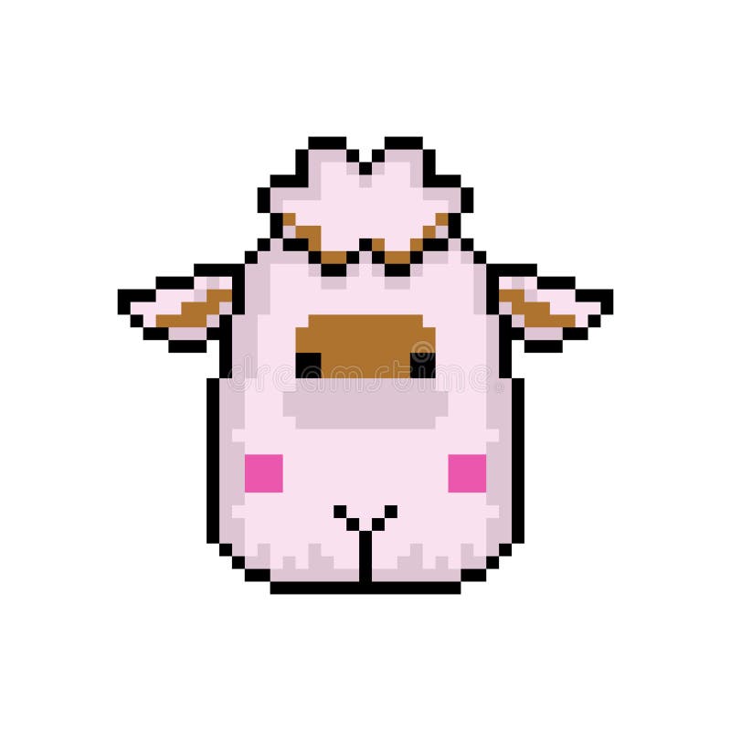 Sheep Pixel Stock Illustrations – 326 Sheep Pixel Stock Illustrations ...