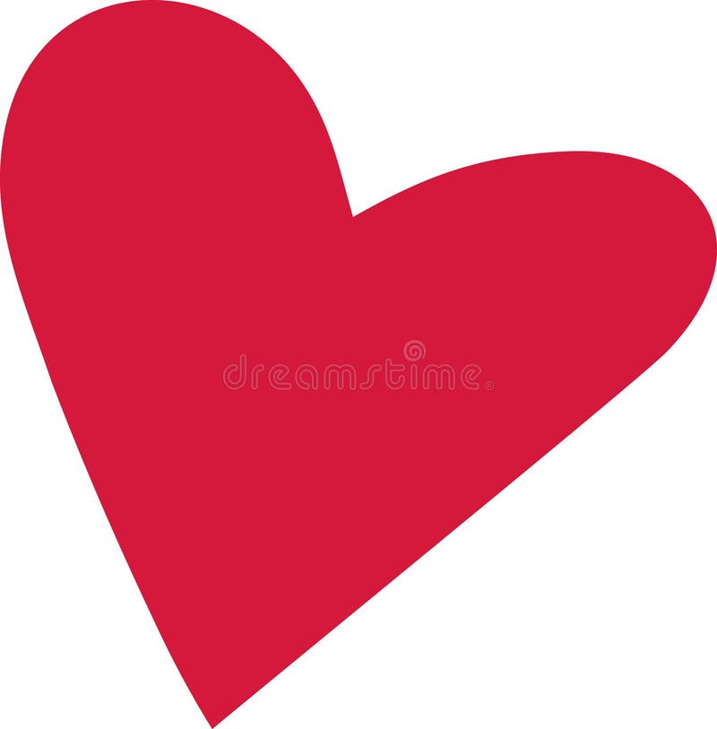 Cute heart vector stock vector. Illustration of shape - 107169467