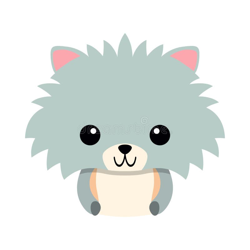 Cute Hedgehog Animal Sticker. Cute Animal Face Cartoon Vector ...
