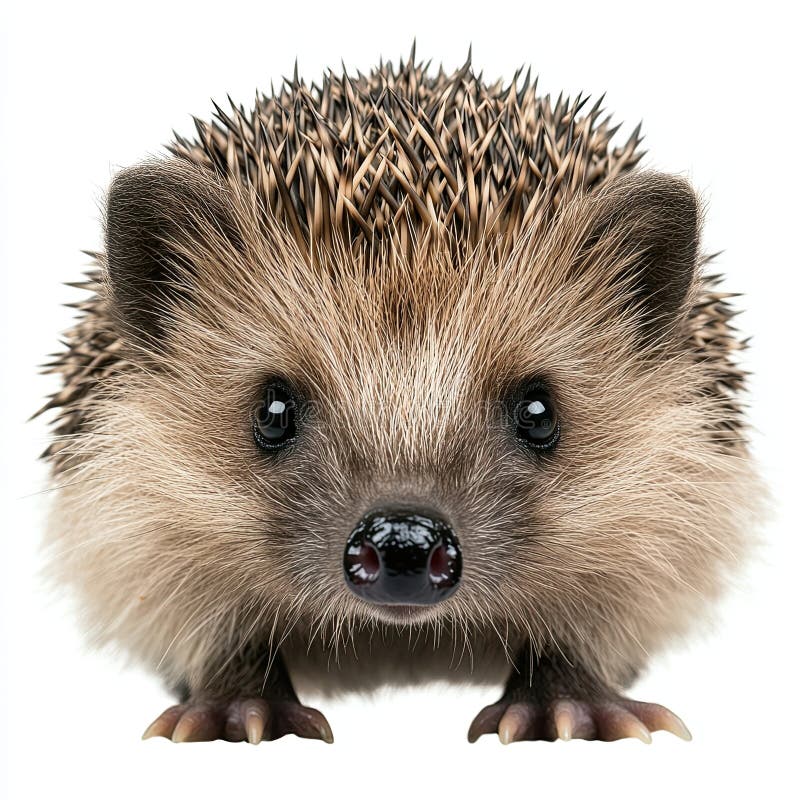 Cute Hedgehog Portrait stock image. Image of furry, mammal - 353443413