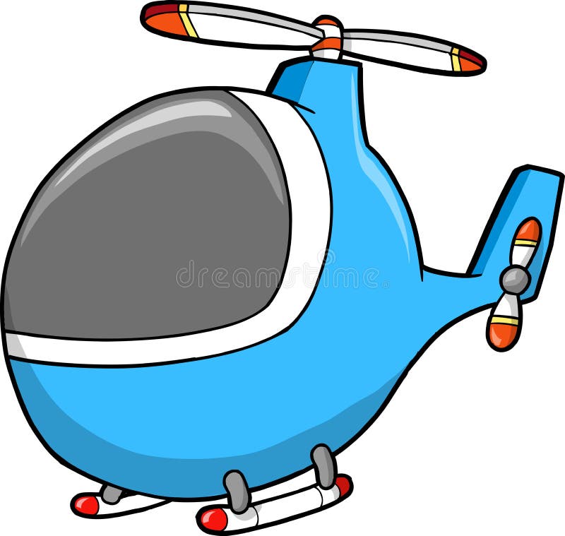 Cute Helicopter Vector stock vector. Illustration of airforce - 9231313